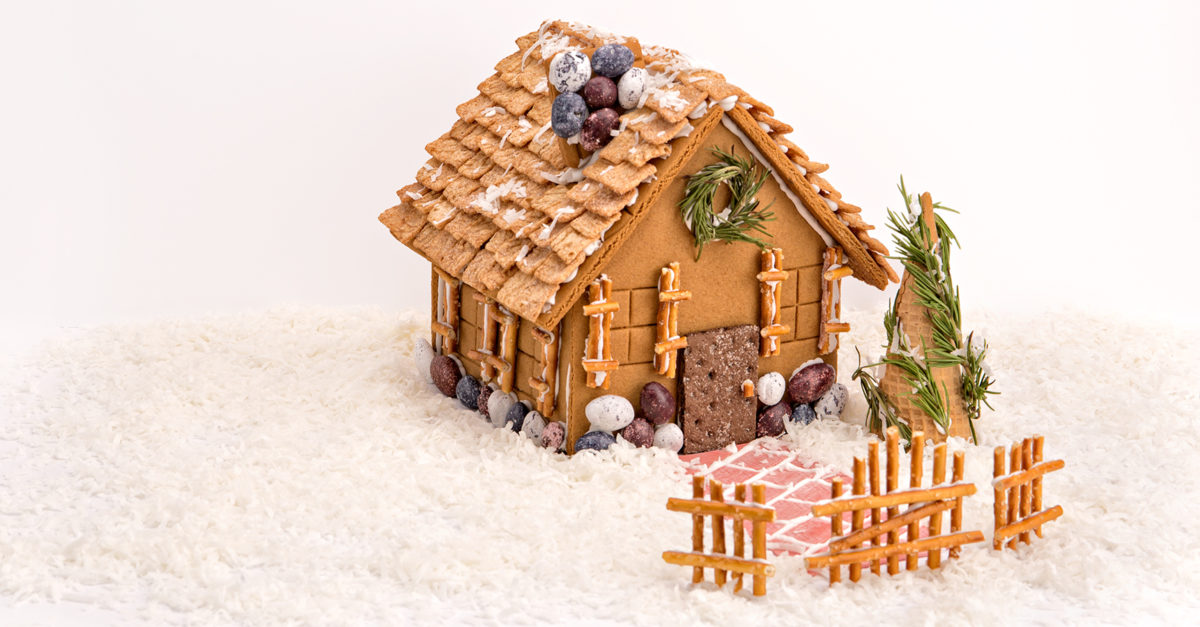 Gingerbread House Fence