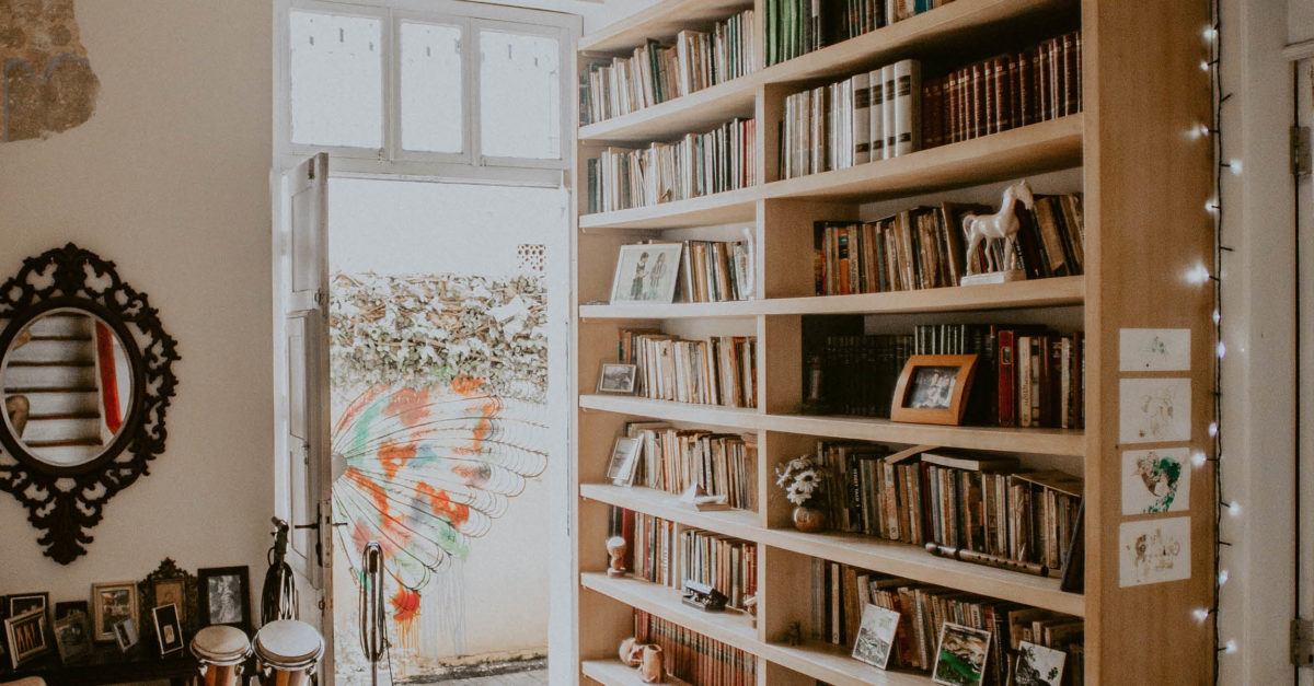 Creating an At-Home Library - Good to Be Home