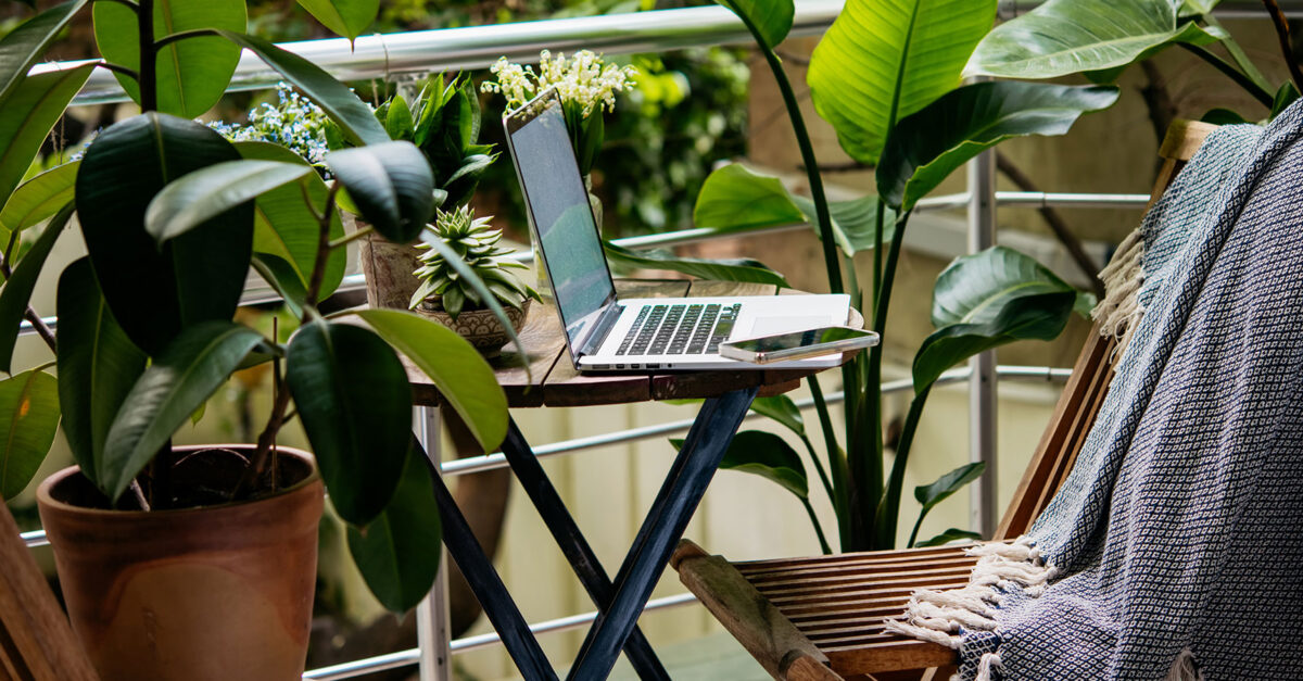 Outdoor Office Oasis Basics - Good to Be Home